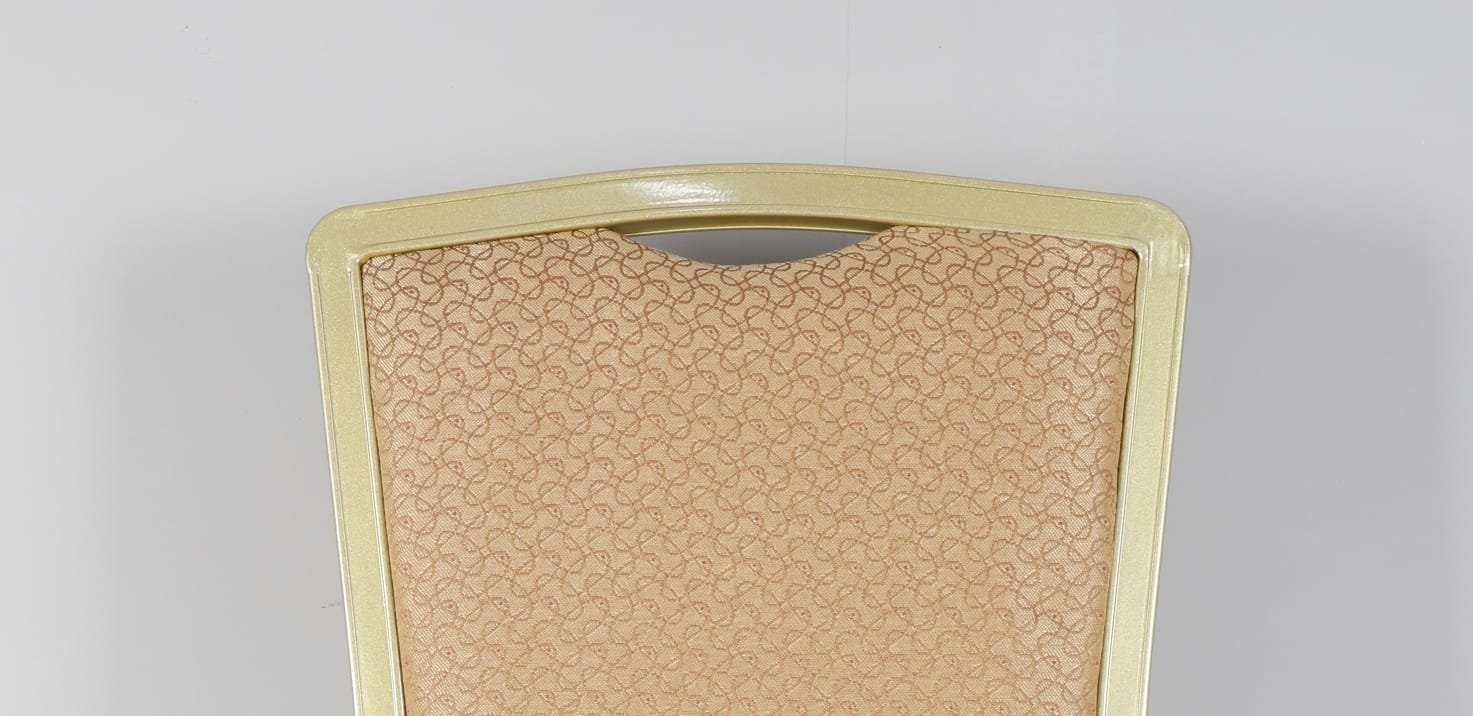 Golden Square Back Banquet Chair - One-Stop Banquet Event Solutions